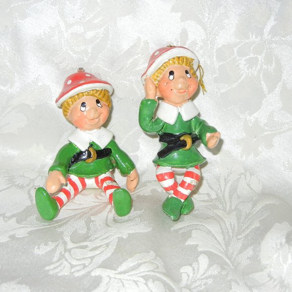 Designs by SONDRA - Kurt Adler | Holiday | Vintage 4 Year Old 2 Pixie ...
